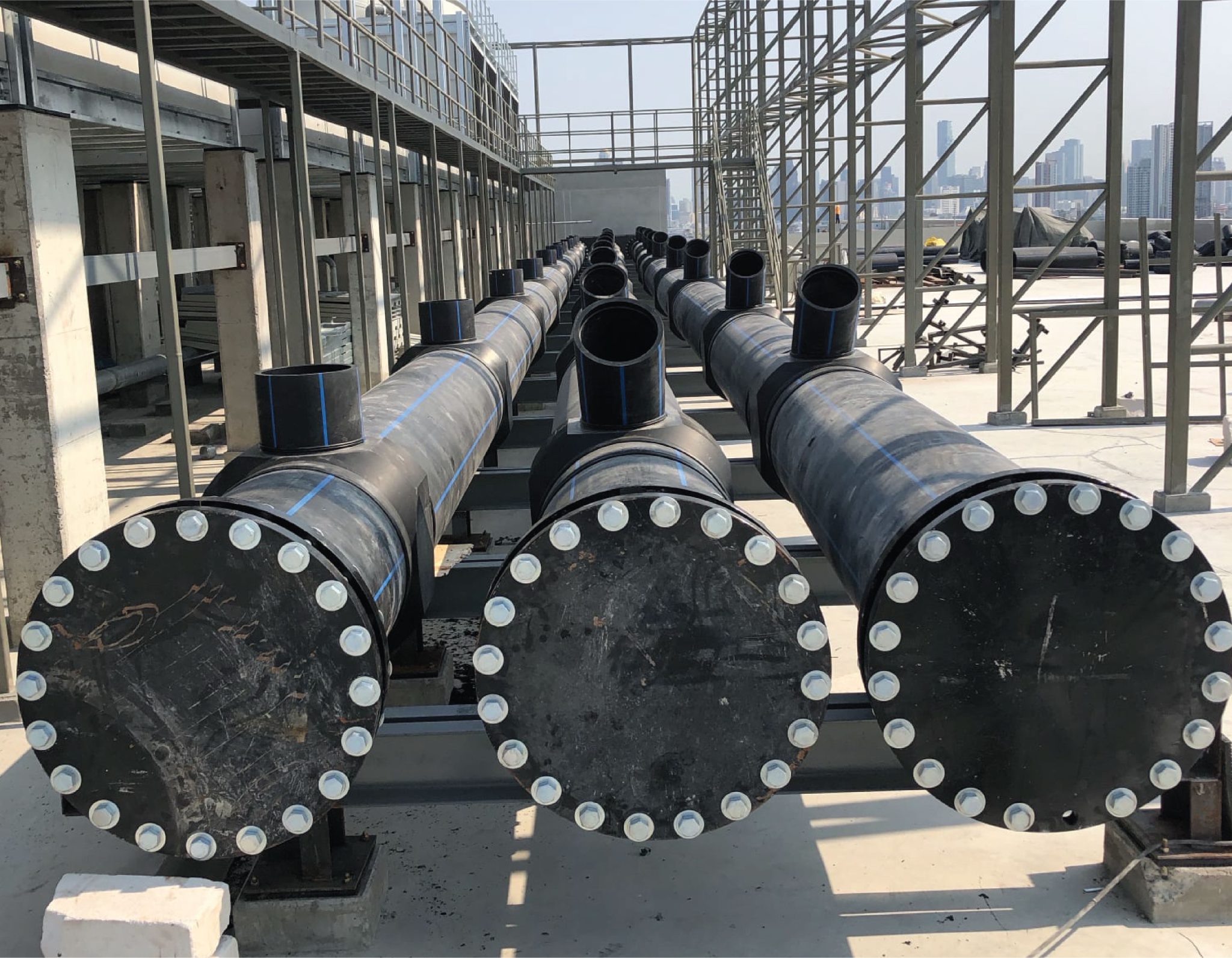 HDPE Pipe System for Cooling - Thai-Asia P.E. Pipe Co., Ltd.